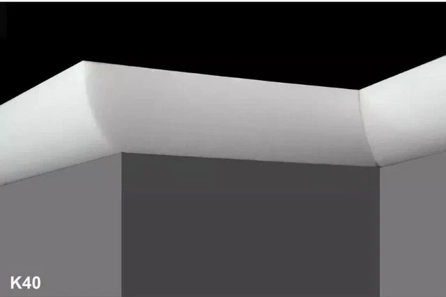 20 METER STYROPORLEISTEN Zierprofile Stuckleisten Profile Zierleisten ...