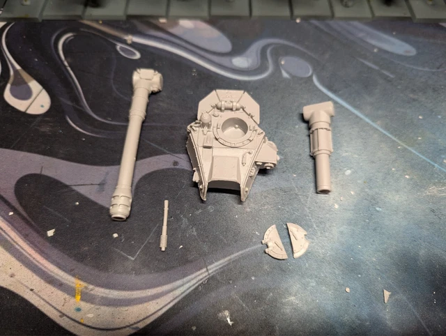 WARHAMMER 40K FORGEWORLD Leman Russ tourelle vainqueur modèle Ryza ...