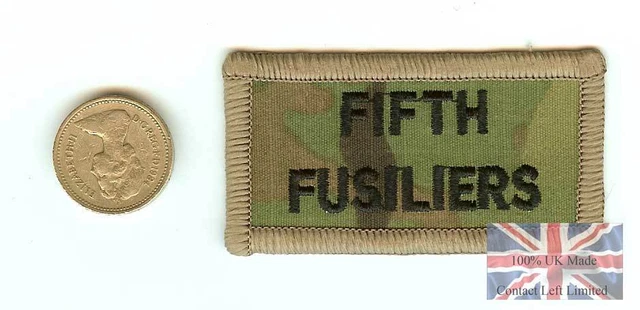 OFFIZIELL MULTICAM MTP 5th Fusiliers Schulter Trf Flash EUR 5,41 ...