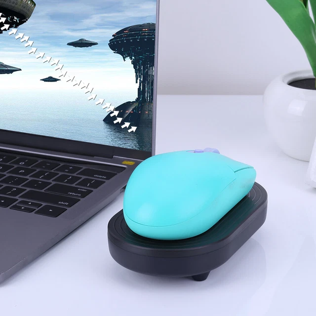 MOUSE JIGGLER UNDETECTABLE Mouse Wiggler Shaker Keep PC Screen Active ...