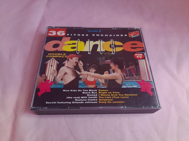 COFFRET 2 CD Dance Club Volume 2 Fun Radio Pub Tv 1991 Dance Pool EUR 9,99 - PicClick FR