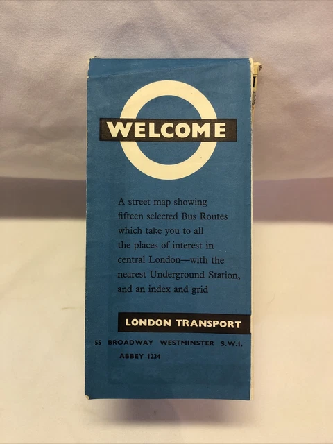 LONDON TRANSPORT MAP - Bus Routes, Underground Station, index and grid ...