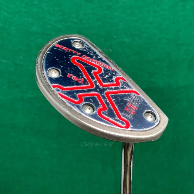 SCOTTY CAMERON RED X3 Charcoal Mist 35" Mid-Mallet Putter Golf Club ...