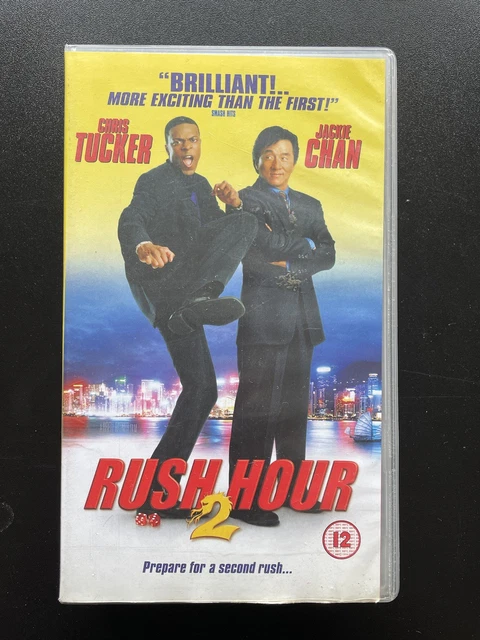RUSH HOUR 2 (VHS) 2001 Jackie Chan, Chris Tucker, Action Comedy Movie £ ...