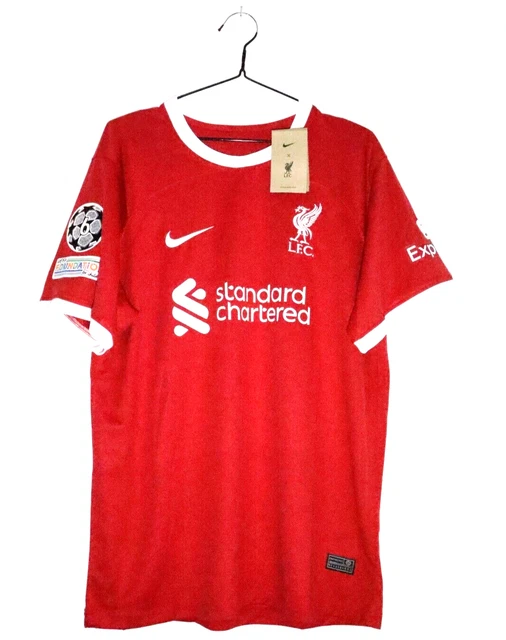 LIVERPOOL FC HOME Football Shirt CL Tags 23/24 Brand New Red - Size ...