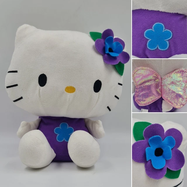 HELLO KITTY FAIRY with Butterfly Wings Sanrio 2011 Rare Segaprize Purple Flowers £4.99 - PicClick UK