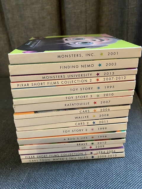 DISNEY PIXAR BLU Ray Collection Box Set 1995-2013 Plus Short Films 23 ...