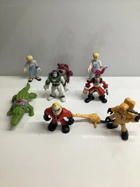 TOY STORY PETER Pan Incredibles Monster Inc CDA 0002 Imaginext Figures ...