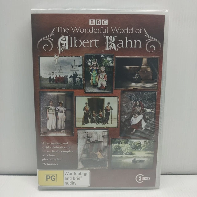 THE WONDERFUL WORLD of Albert Kahn DVD Region 4, Sealed, free post £12. ...