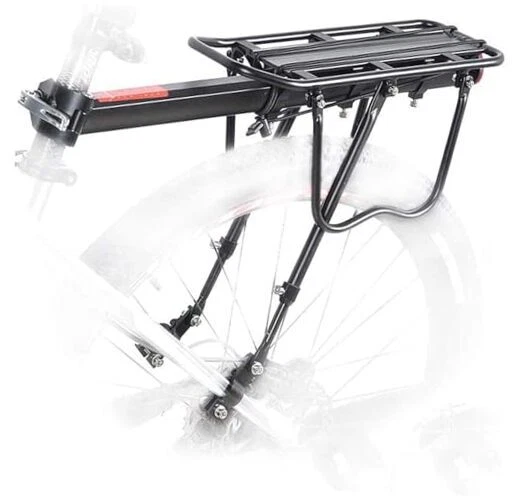REAR BIKE RACK Bicycle Cargo Rack Quick Release Adjustable, Quick ...