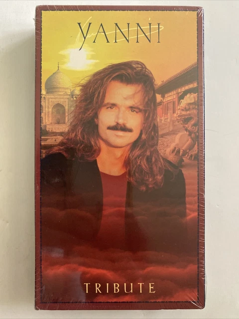 YANNI - TRIBUTE VHS Tape 1997 PBS Special At Take Mahal Concert Music ...