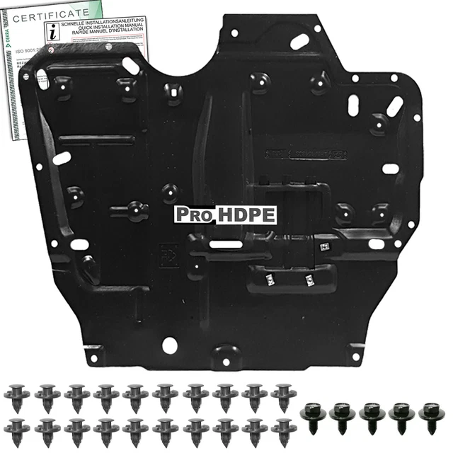 CITROEN C4 AIRCROSS 2012-2017 PROTECTION SOUS MOTEUR Agrafe Instruction ...