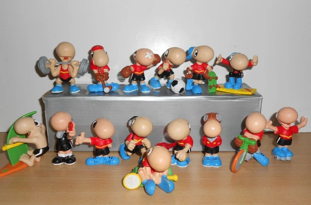 COMPLETE SET PVC Figure Figurine Figur BILL BODY Maia Borges 1980's EUR ...