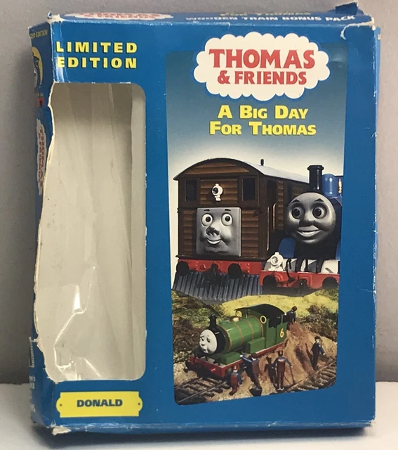 THOMAS THE TANK Engine & Friends A Big Day For Thomas VHS Video Tape ...