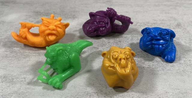 VINTAGE MINI BOGLINS Toy Figure Bundle x 5 Mattel/Ideal 1990's inc ...