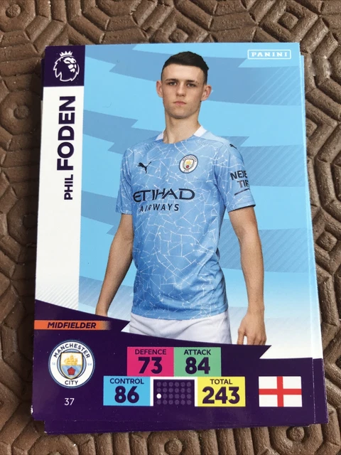 PREMIER LEAGUE OFFICIAL trading cards Phil Foden £1.00 - PicClick UK