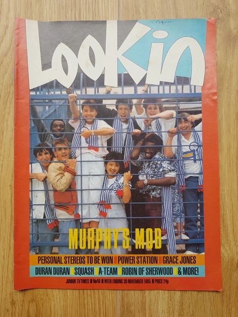 LOOK-IN MAGAZINE NO.49 30 November 1985 Power Station/Grace Jones ...