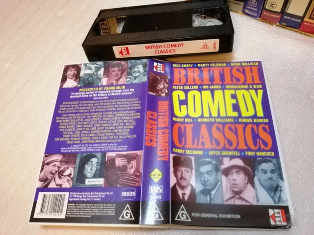 BRITISH COMEDY CLASSICS 1994 - Rare Australian Reel Entertainment Issue ...