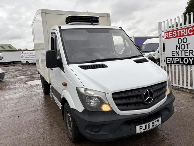 2018 MERCEDES SPRINTER 314 Cdi Automatic Luton Box Fridge Van 127k Euro ...