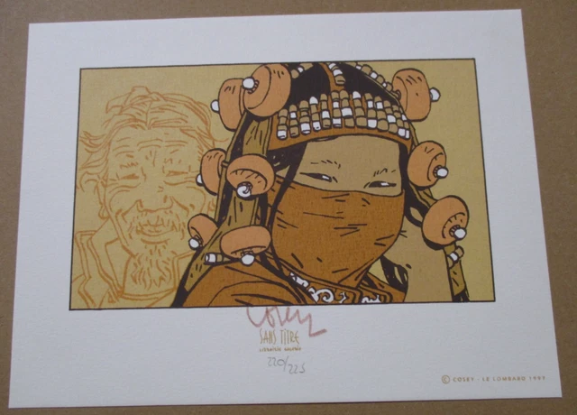 COSEY EX LIBRIS sérigraphie numéroté signé EUR 11,00 - PicClick FR