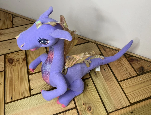 BARBIE AS RAPUNZEL Penelope Dragon 12" Soft Toy Plush- Working- Mattel ...