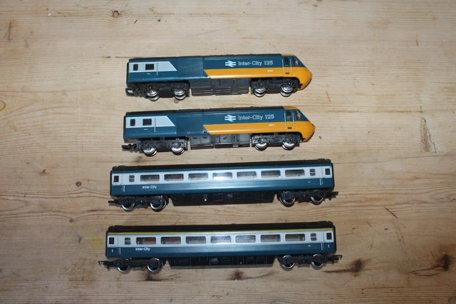 HORNBY 00 GAUGE Class 43 Hst Intercity Loco/Dummy Car & 1St/2Nd Class ...