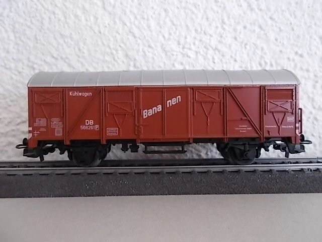 MÄRKLIN H0 4637 Gedeckter Güterwagen der DB, Kühlwagen: " Bananen “, OVP – s. B. EUR 8,45 ...