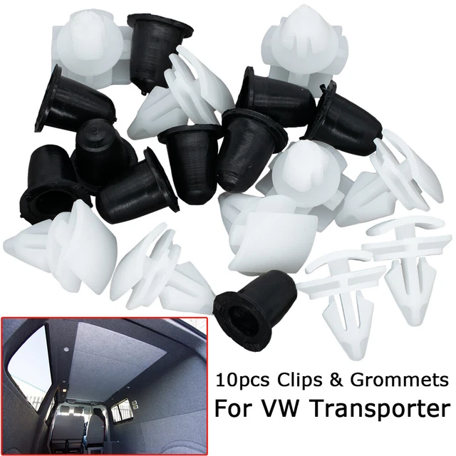 X10 WING WHEEL Arch Flare Trim Clips For VW Tiguan Mk1 Mk2 T4 T5 Audi ...