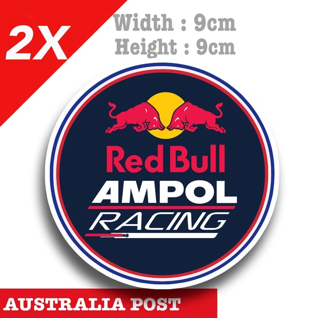 RED BULL AMPOL Racing , Red BULL AMPOL Racing Badge Stickers $7.80 ...