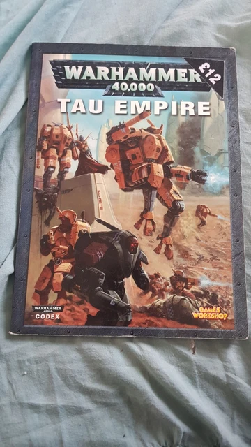 WARHAMMER 40K TAU Empire Codex Book (4th Edition) 2005 Games Workshop ...
