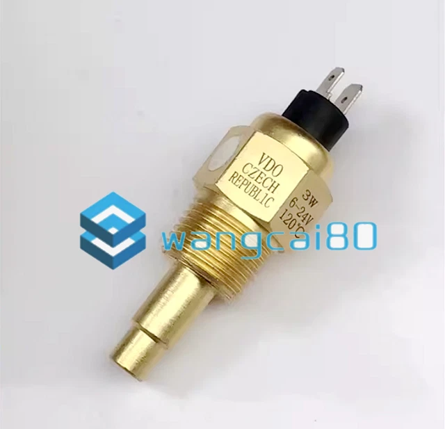 VDO 1/2 NPT 21mm Thread Diesel Engine Oil/Water Temperature Sensor for ...