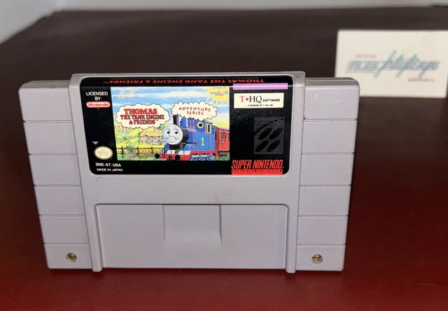 THOMAS THE TANK Engine & Friends (Super Nintendo SNES) Authentic Tested ...