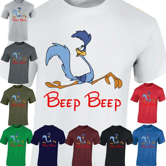 ROAD RUNNER MEN Kids T Shirt Looney Tunes Cartoon Lover Warner Bros ...