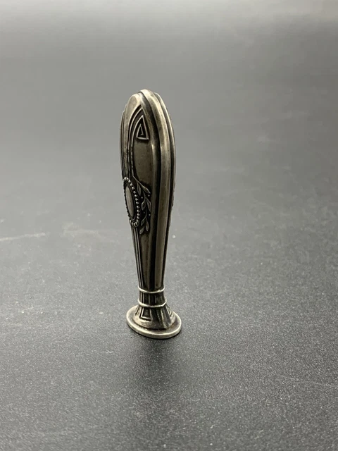 ANCIEN SCEAU CACHET Tampon Cire Argent Vintage Seal Wax Old EUR 19,90 ...