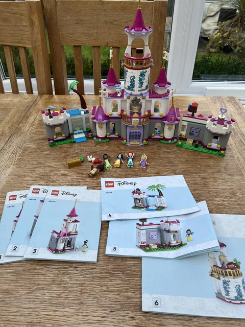 LEGO DISNEY PRINCESS: Ultimate Adventure Castle 43205 complete no box £ ...
