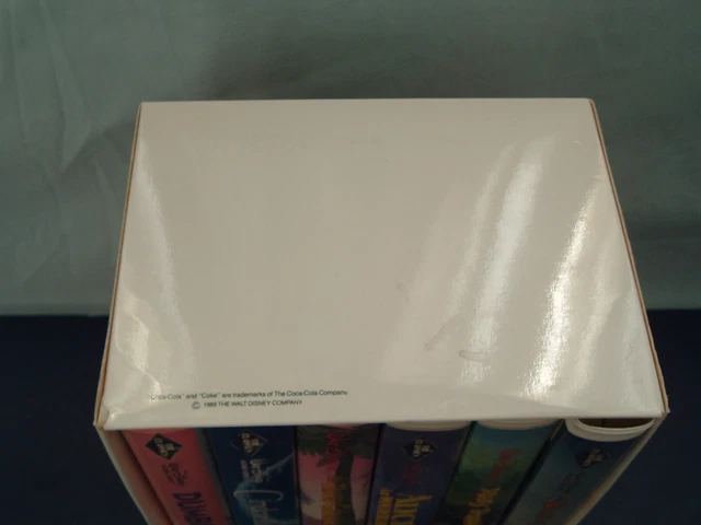 WALT DISNEY RARE Coca Cola promo item pack 6 vhs bring home the ...