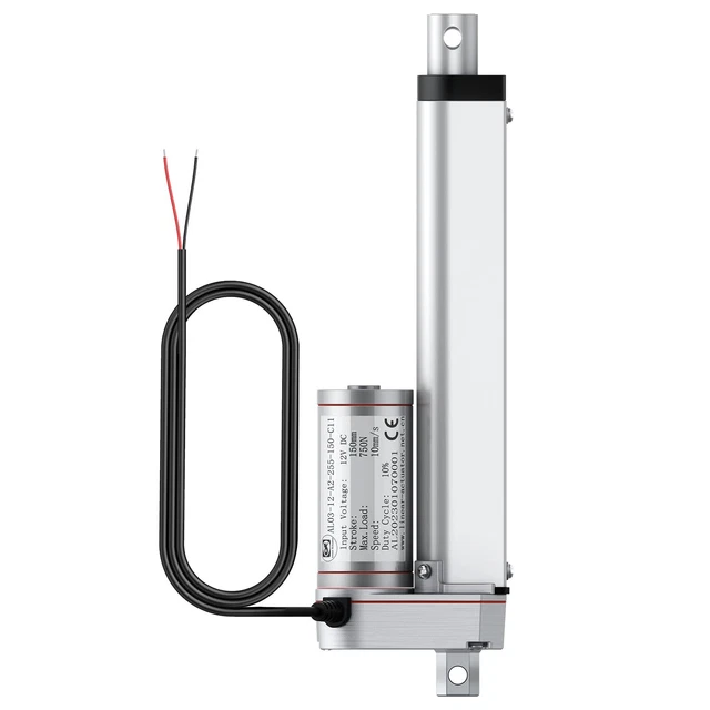 JUSTECH MOTEUR À Actionneur Linéaire Heavy Duty 160LBS 150mm DC 12V Actionneu... EUR 63,88 ...