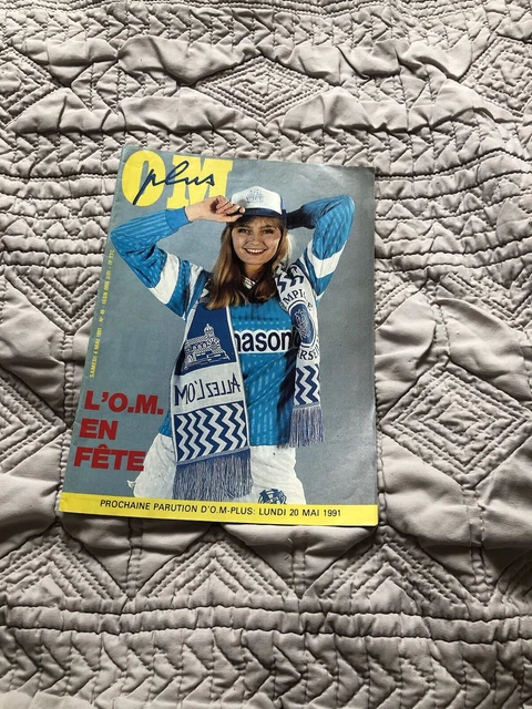 EUROPEAN CUP FINAL programmes 1991 French Edition Marseille V Red Star ...