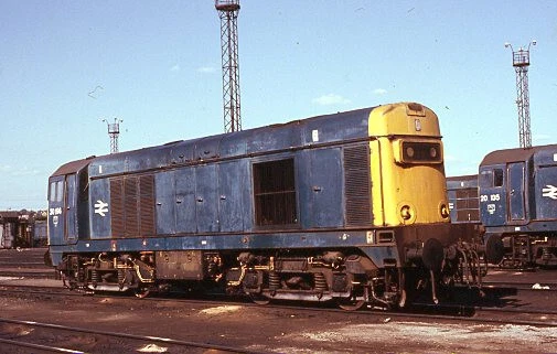 ORIGINAL COLOUR SLIDE of 20196 BR class 20 diesel loco £2.25 - PicClick UK
