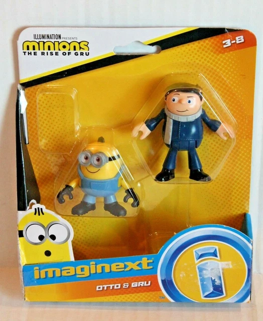 FISHER-PRICE IMAGINEXT MINIONS: The Rise of Gru Otto & Gru Figures ...