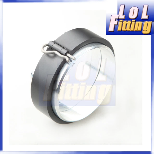 PQY 2 Inch Aluminum Quick Release V Band Clamp With Flange Intercooler On