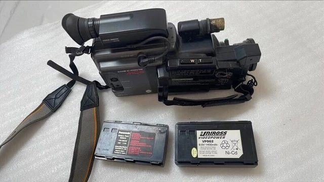 PANASONIC NV-MC6B BLACK Auto Focus VHS-C Professional Compact Camcorder ...