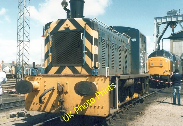 RAILWAY PHOTO 6X4 Class 03 03144 BR Blue Cardiff Canton c1983 £2.00 ...