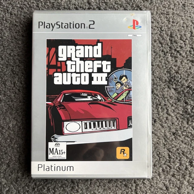 GRAND THEFT AUTO 3 PS2 + Map / Poster Complete AUS PAL GTA III ...