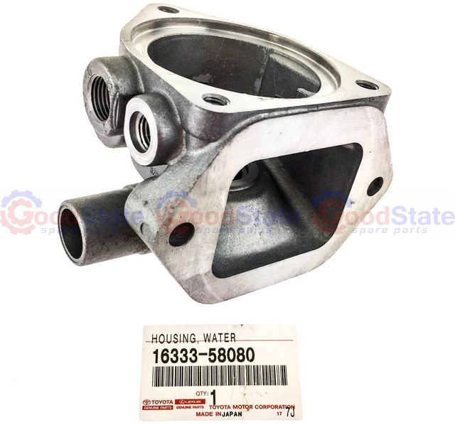 GENUINE TOYOTA DYNA BU 11B 13B B Thermostat Housing Water Outlet Lower ...