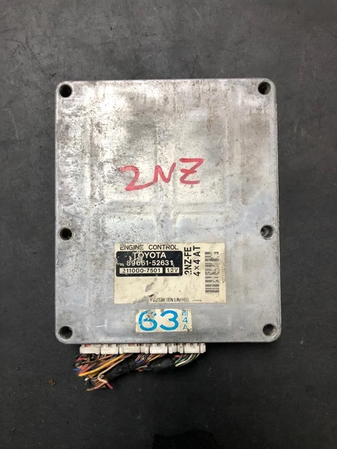 TOYOTA PLATZ ENGINE Control Unit ECU 2NZ-FE 4X4 AT 89661-52631 Used ...