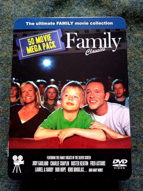 FAMILY CLASSICS THE Ultimate Movie Collection 50 Movie Mega Pack – Dvd ...