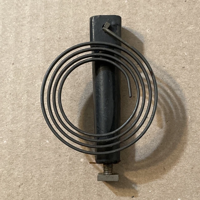 ANTIQUE ANSONIA IRON Case Mantle Clock Coil Strike Gong Part 2 £10.34 ...