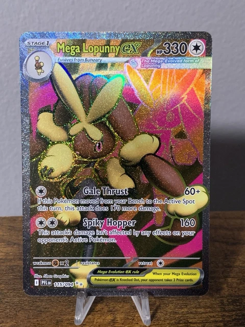MEGA LOPUNNY EX #115/094 ME02: Phantasmal Flames £0.74 - PicClick UK