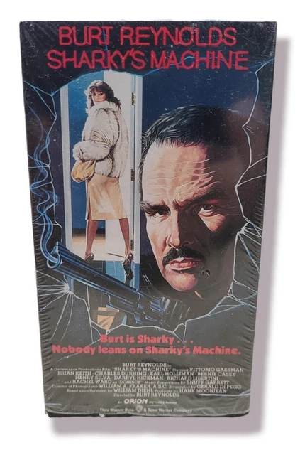 SHARKY'S MACHINE VHS Action Burt Reynolds Warner Home Video Movie £10. ...